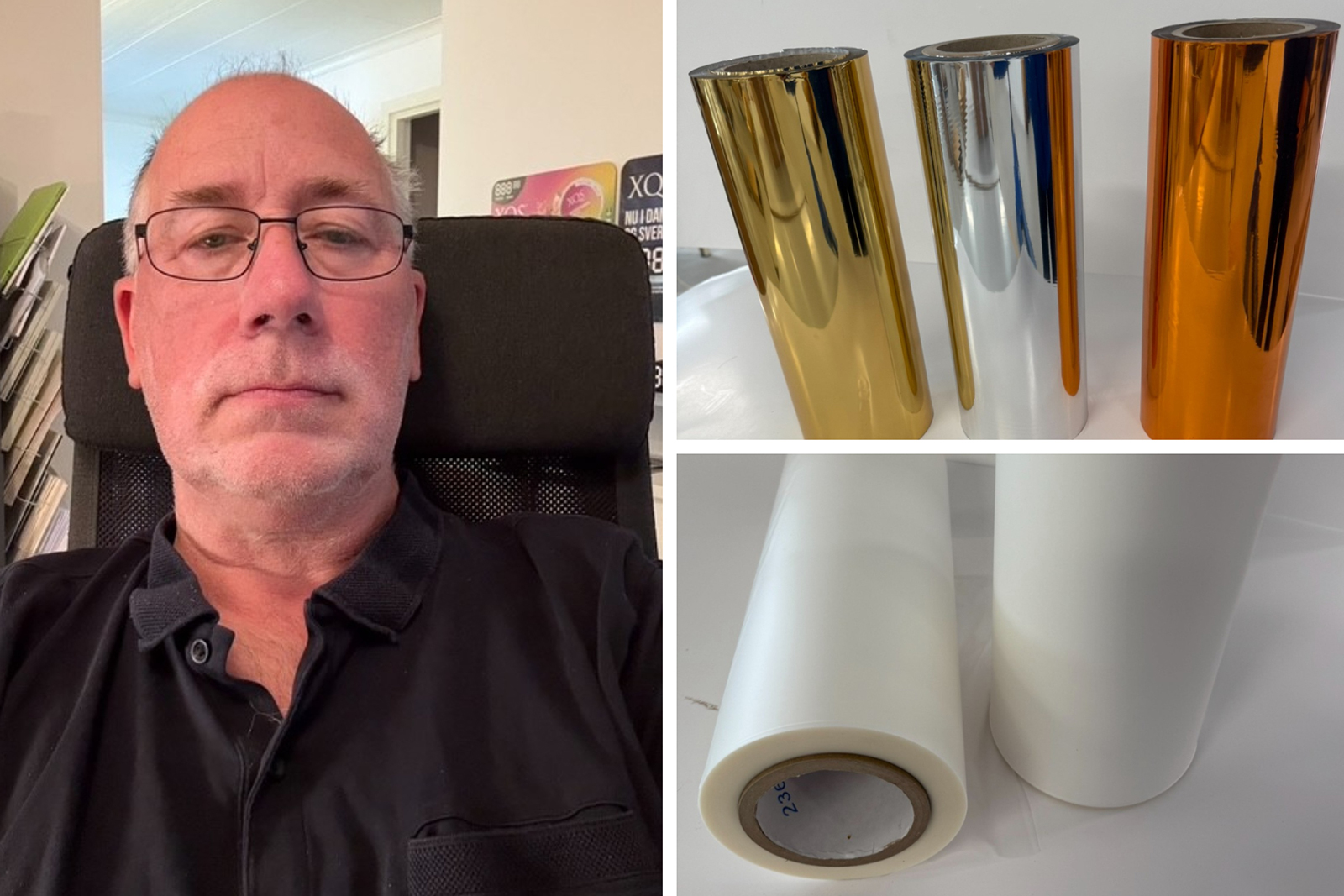 Lamtek visar laminat och folie