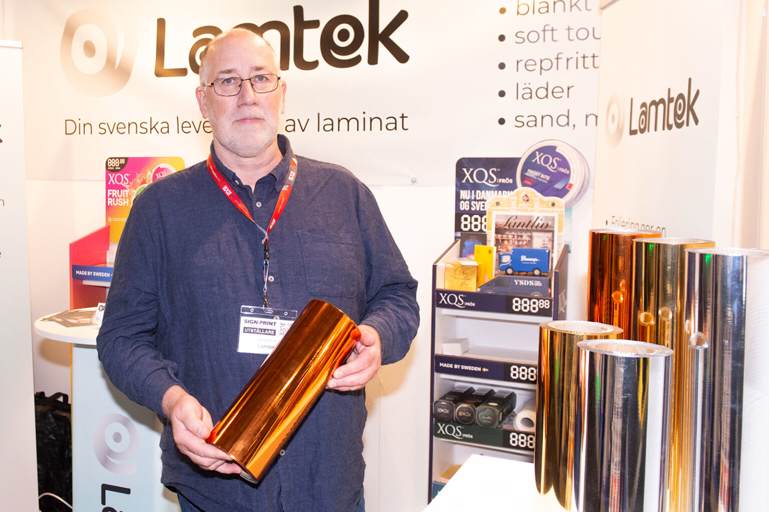 Allt i en mässhall under Sign&Print Scandinavia